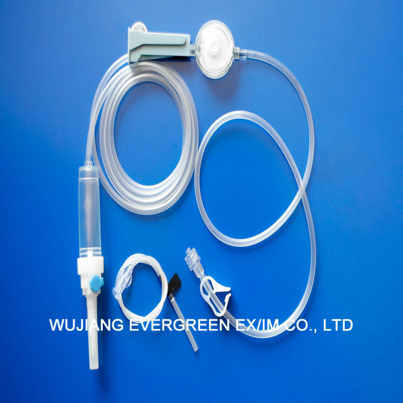 Infusion set with particle contamination filter - Wujiang Evergreen