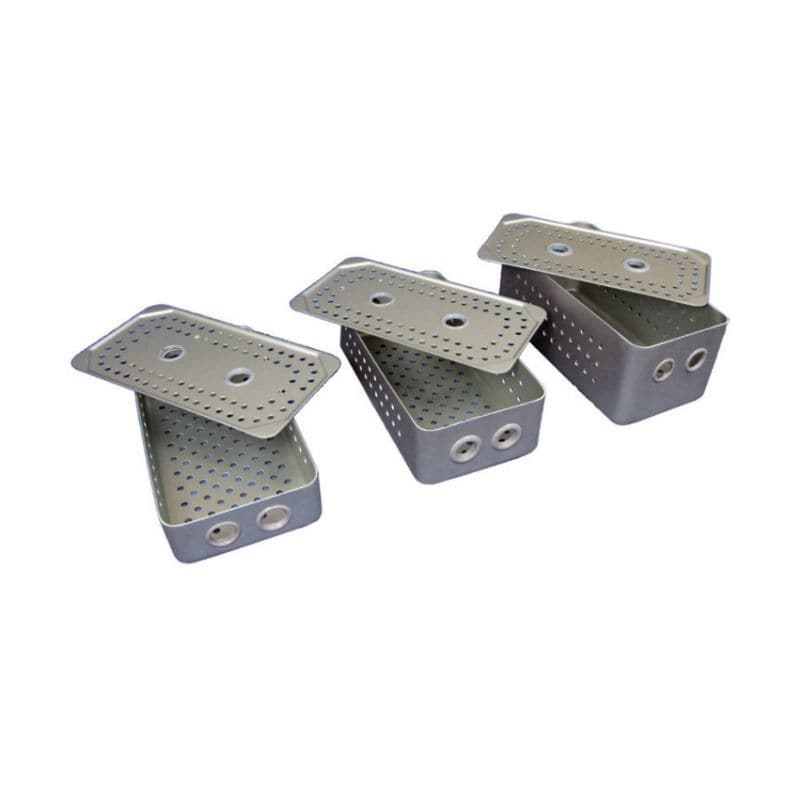 Instrument sterilization basket - 13-1121 - Thempson - aluminium / wire