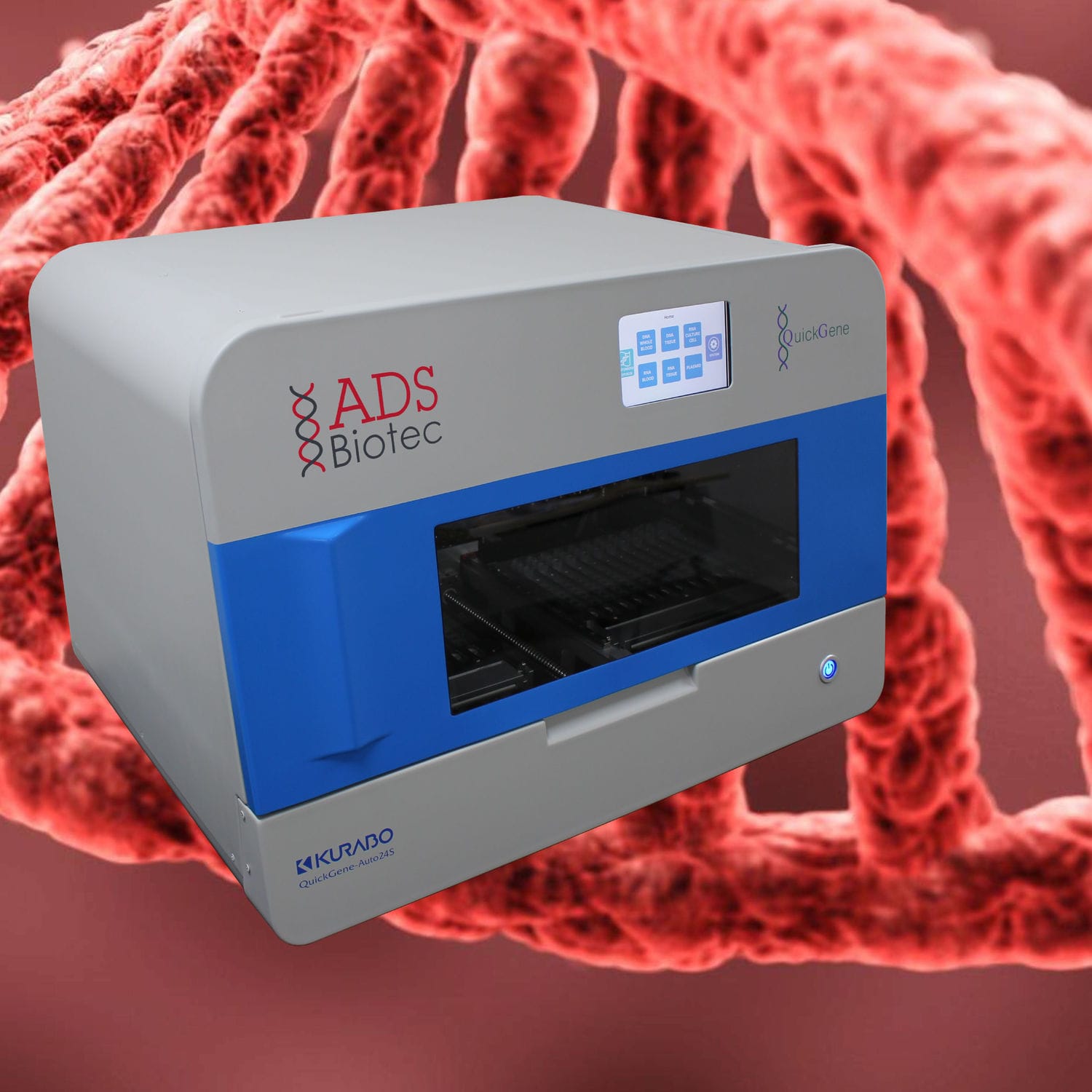 Nucleic acid extraction laboratory workstation - QUICKGENE AUTO24S ...