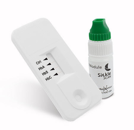 Rapid sickle-cell disease test / hemoglobin / blood / immunoassay ...