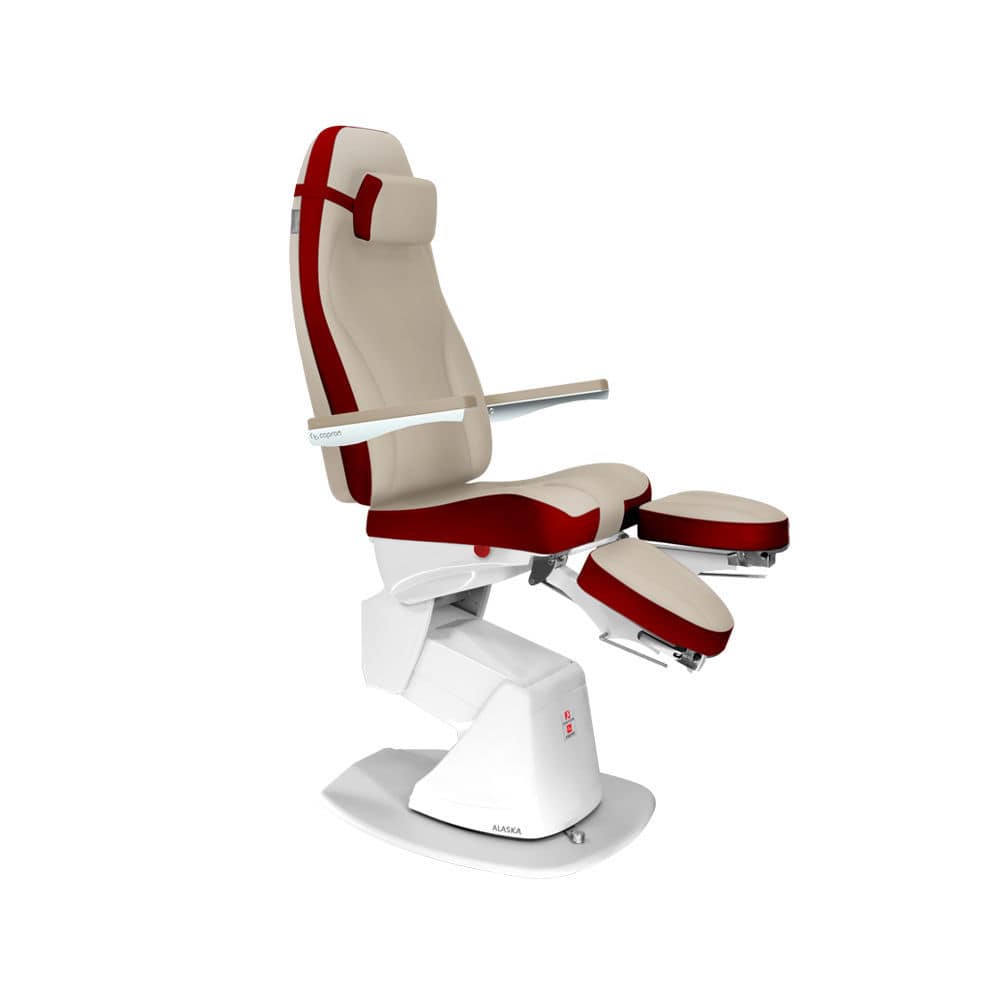 Podiatry examination chair - ALASKA - Capron Podologie - electric ...