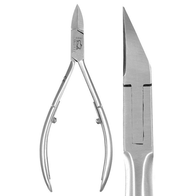 Podology forceps - 13021FS2 - Capron Podologie - reusable / rongeur / bent