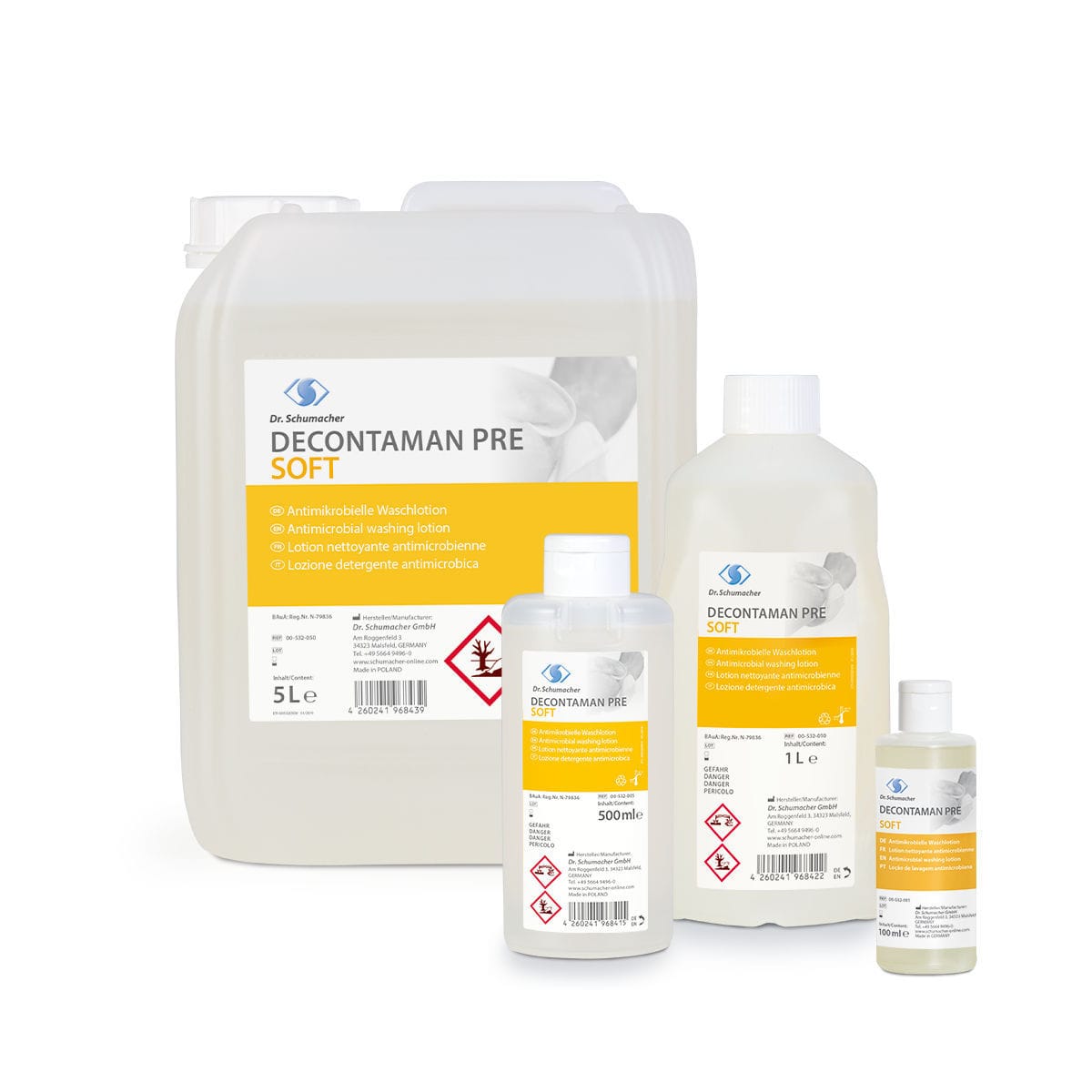 Bactericide antimicrobial soap - 00-532-001E - Dr. Schumacher GmbH