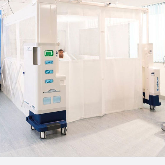 Medical isolation chamber - Rediroom - GAMA Healthcare Ltd. - mobile ...