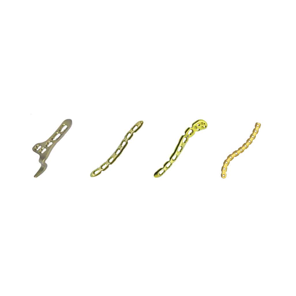 Clavicle compression plate - Irene Ortho - locking / metallic
