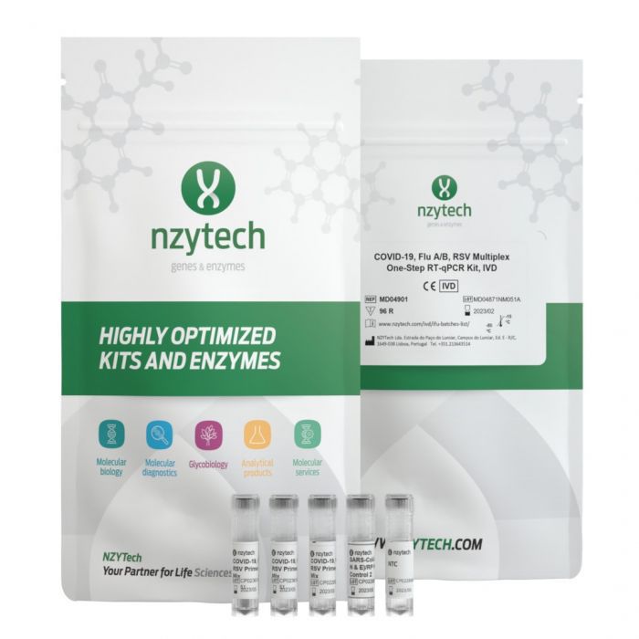 COVID-19 test kit - MD0490 series - NZYTech - flu / for genes / SARS-COV-2