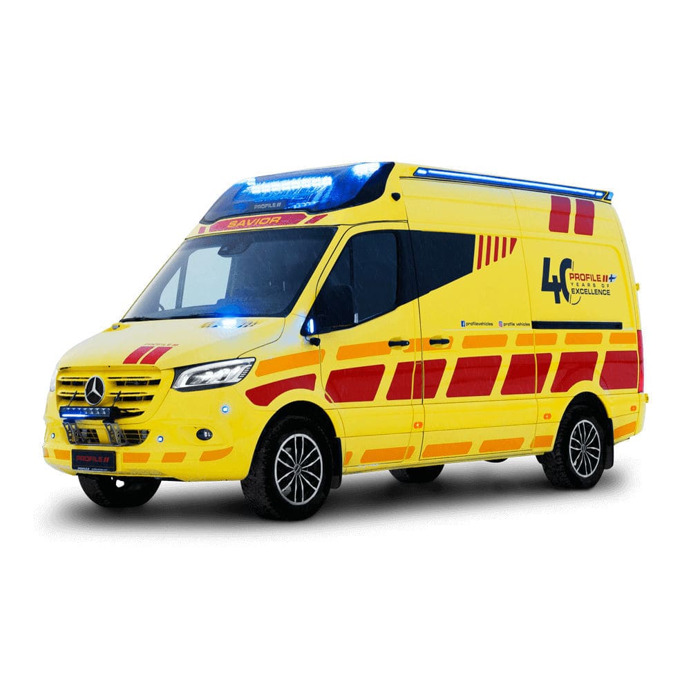 Paramedic ambulance - Savior - Profile Vehicles - van