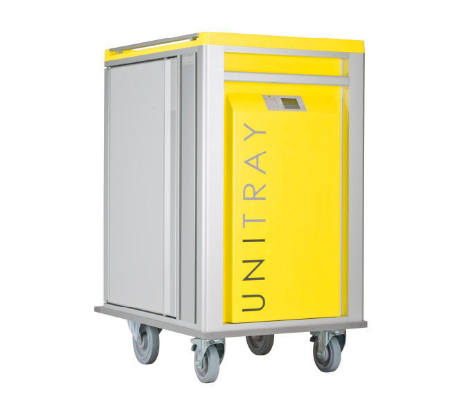 Meal delivery trolley - UNITRAY - Rational Production Srl - meal / with ...