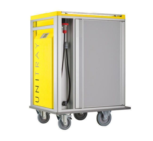 Meal delivery trolley - UNITRAY - Rational Production Srl - meal / with ...