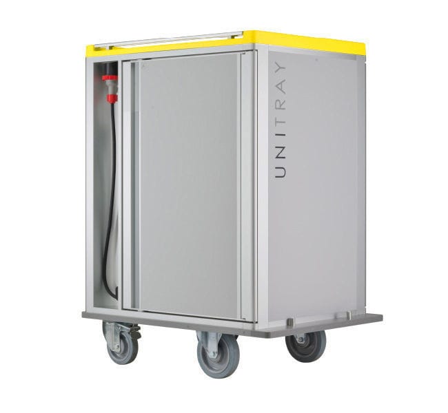 Meal delivery trolley - UNITRAY - Rational Production Srl - meal / with ...