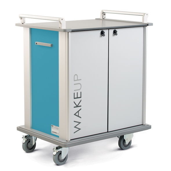 Meal delivery trolley - WAKEUP - Rational Production Srl - stainless ...
