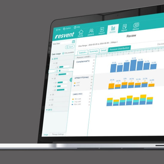 Cloud software - iMatrix - Resvent Medical Technology - data management ...