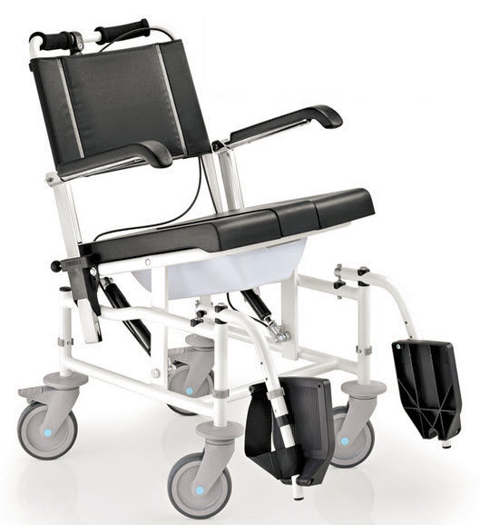 Shower chair with lid - AQUA BASCULANTE - Surace - with armrests / on ...