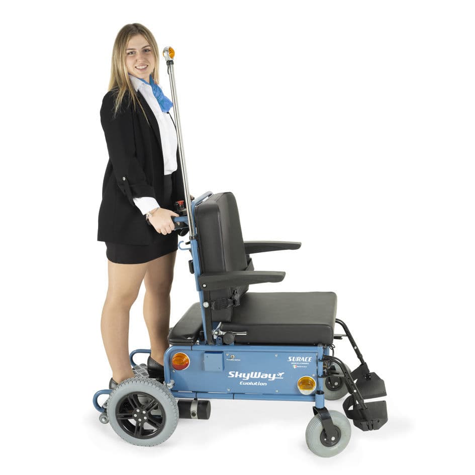 Electric wheelchair - SKYWAY EVOLUTION - Surace - outdoor