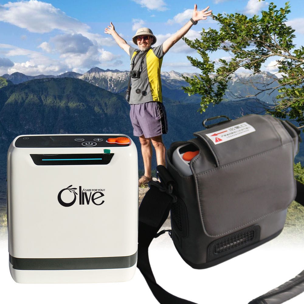 Medical oxygen concentrator - OLV-POC5 - Zhengzhou Olive Electronic ...