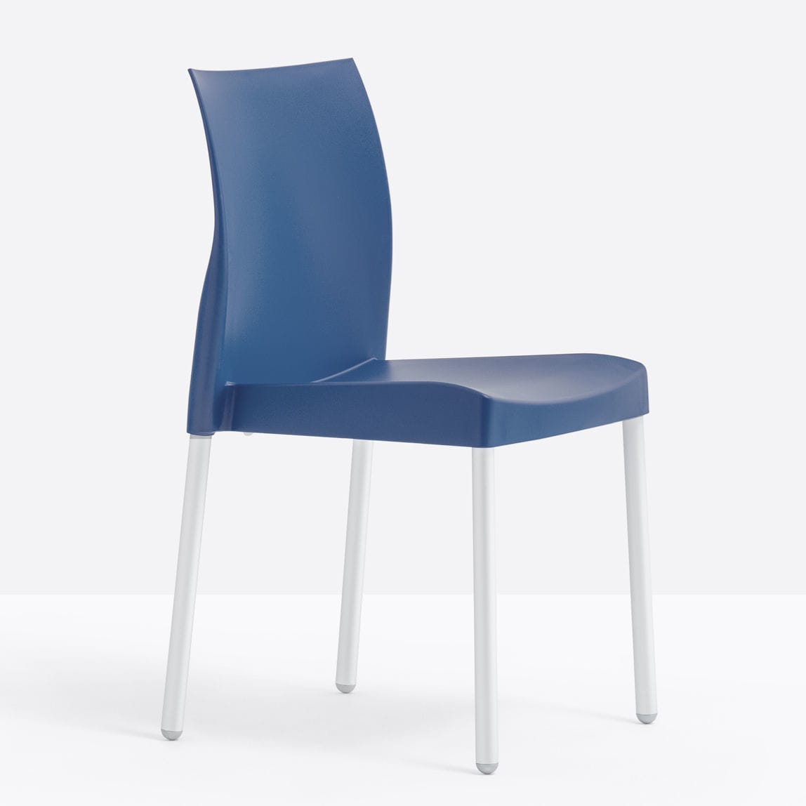 Waiting room chair - ice 800 - Pedrali - stackable