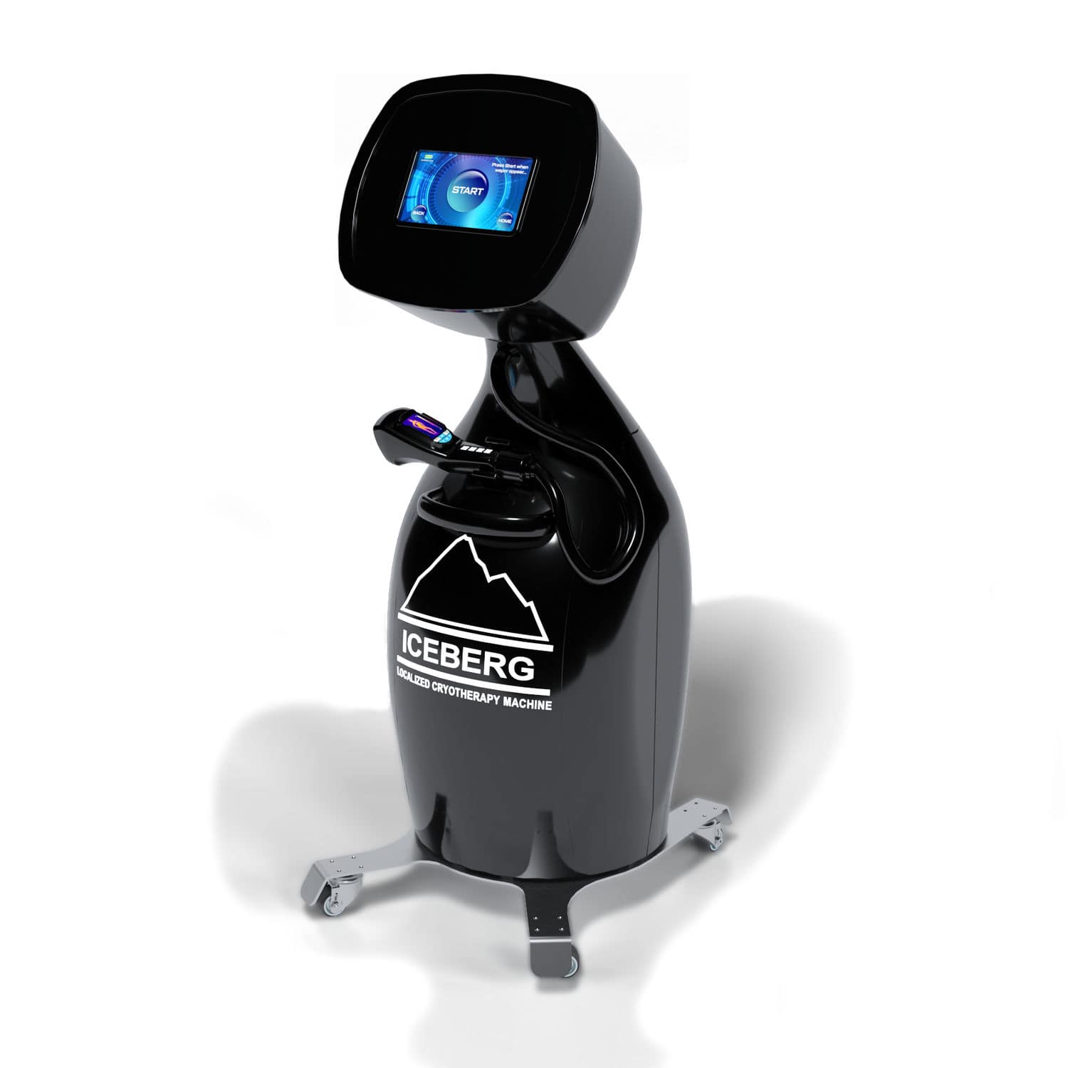 Cryotherapy unit - LOCAL CRYO ICEBERG 25L - Vacuactivus - trolley-mounted