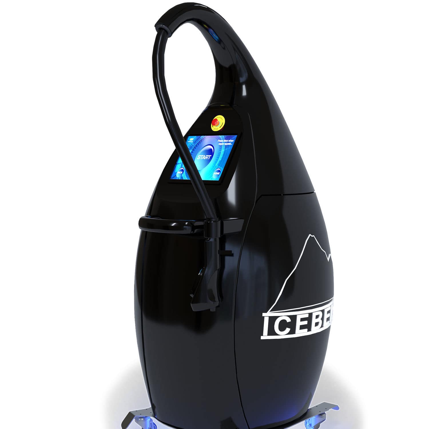 Cryotherapy unit - LOCAL CRYO ICEBERG 50L - Vacuactivus - trolley-mounted