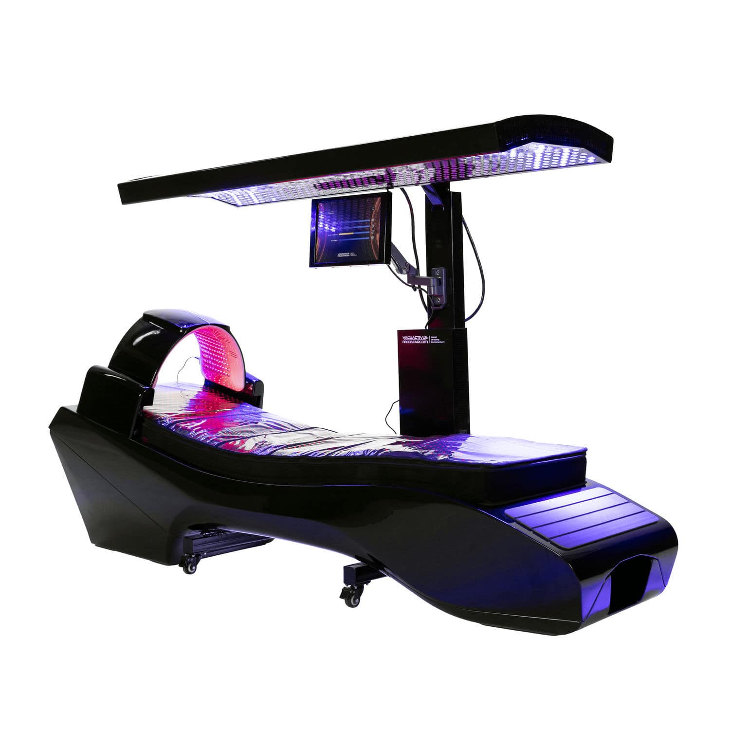 Relaxation bed with chromotherapy lamps - InfraCouch Red Light with top ...