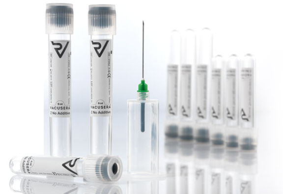 Laboratory collection tube - VACUSERA - Disera Tıbbi Malzeme Loj. San.Tic.A.S. - cylindrical ...