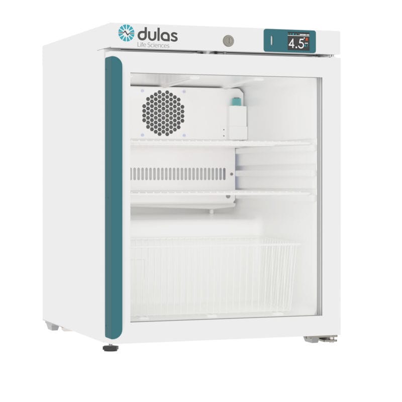 Pharmacy refrigerator - DLS95PG - Dulas Limited - cabinet / 1-door ...