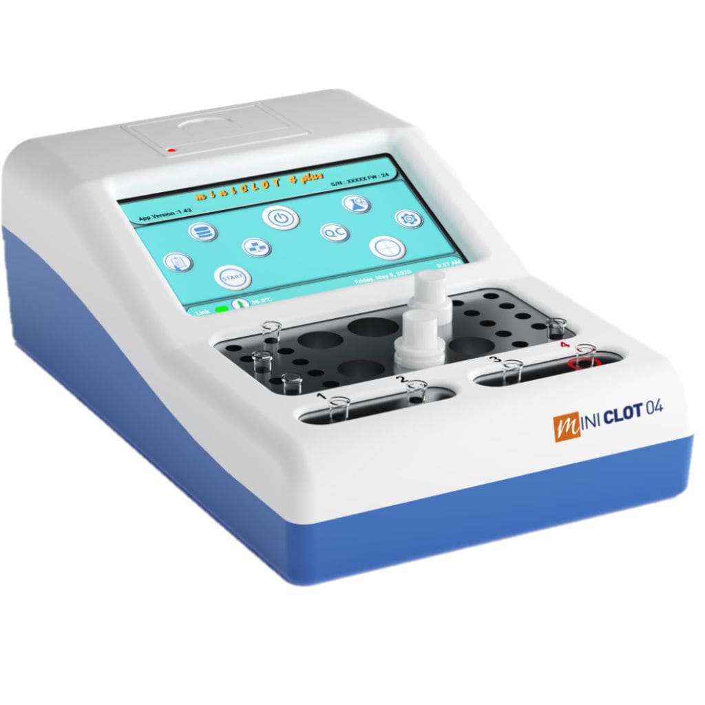 Semi-automatic coagulation analyzer - miniClot 04 i - SELEO ...