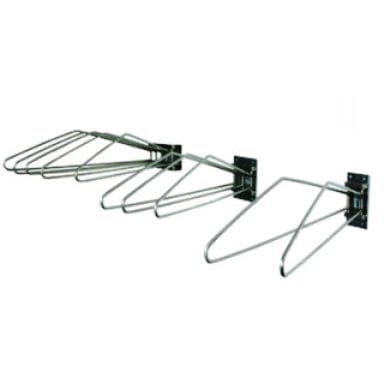 Wall-mounted X-ray apron rack - 400025 - Aktif X-ray