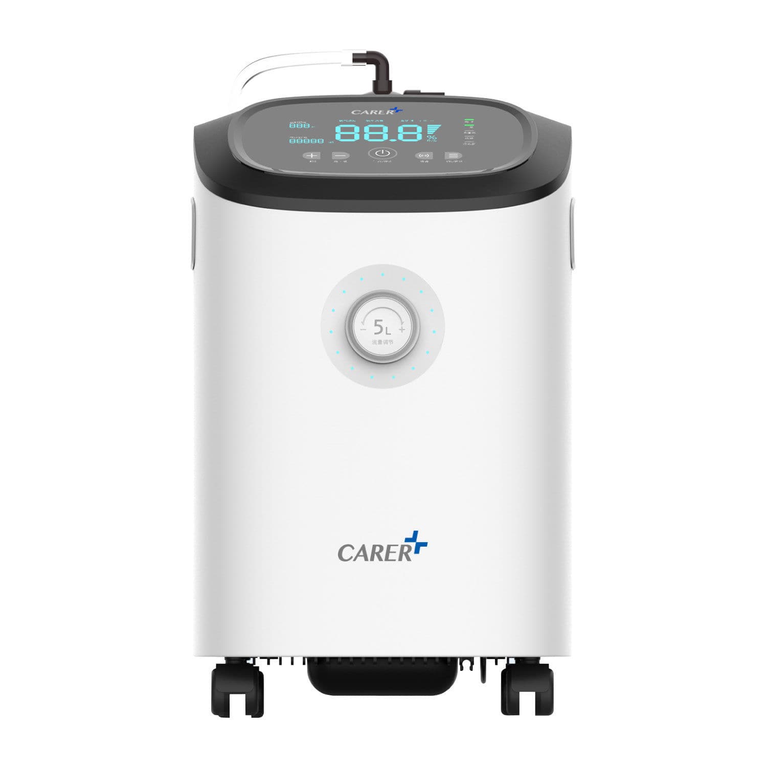 Medical oxygen concentrator - Medi Waves - on casters