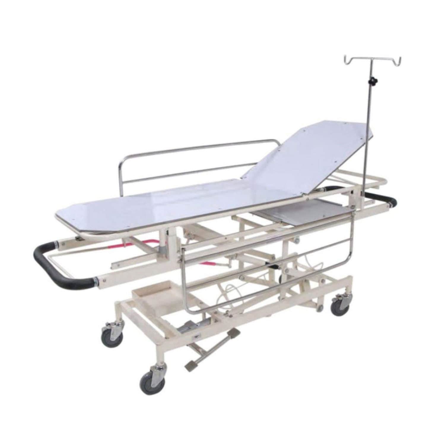 Patient transfer stretcher trolley - PTT-03 - Medi Waves - hydraulic ...