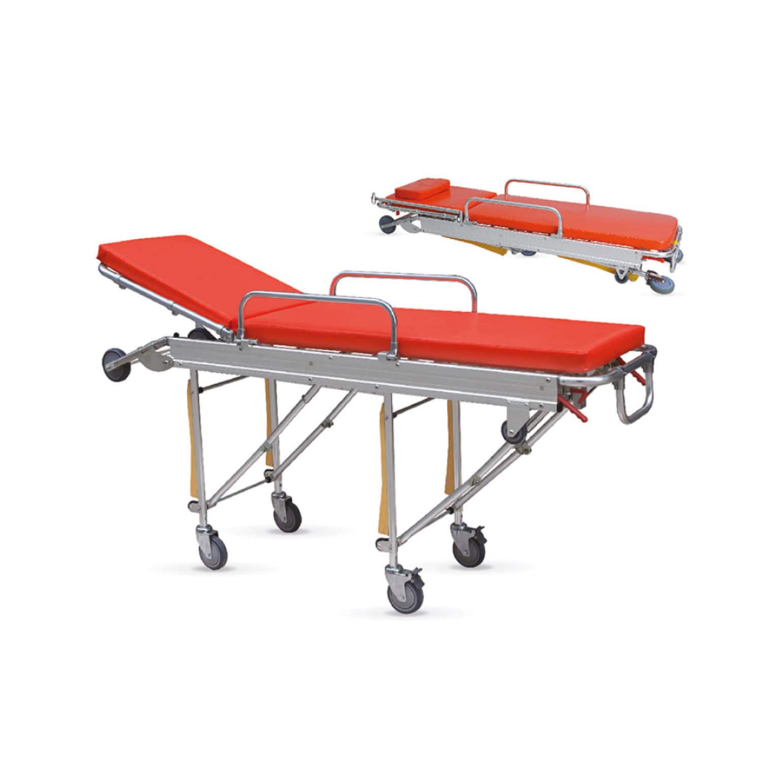 Ambulance stretcher trolley - AST-01 - Medi Waves - transport / manual ...