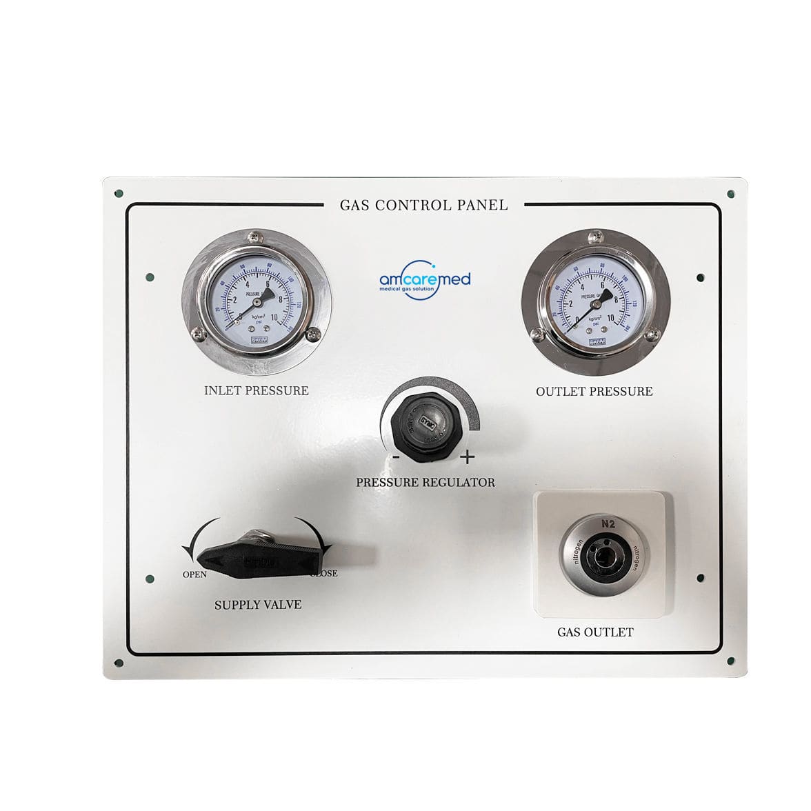 Pressure control system - AM-GC-P - AMCAREMED TECHNOLOGY - gas supply ...