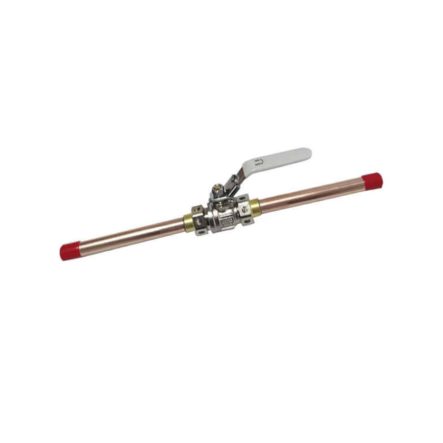 Medical gas valve - AM-BV - AMCAREMED TECHNOLOGY - brass / high ...