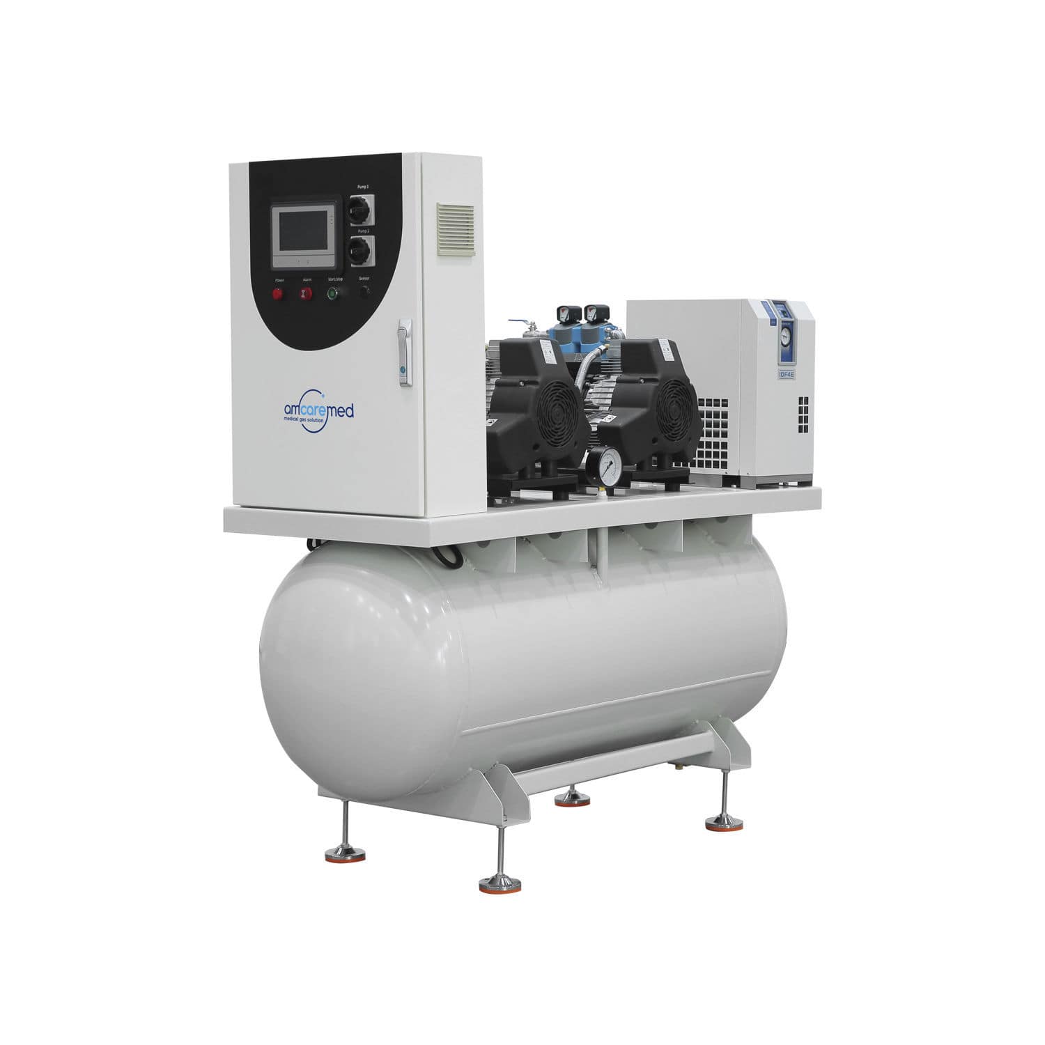 Medical air compressor - PMA03D - AMCAREMED TECHNOLOGY - piston ...