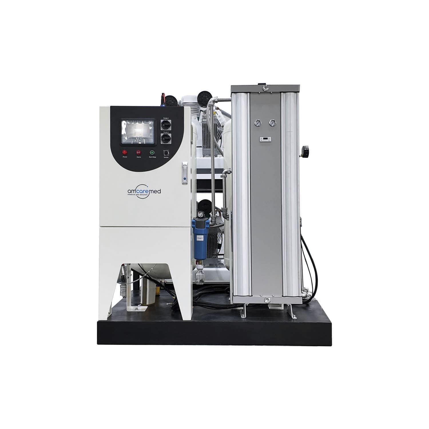 Medical air compressor - PMA series - AMCAREMED TECHNOLOGY - piston ...