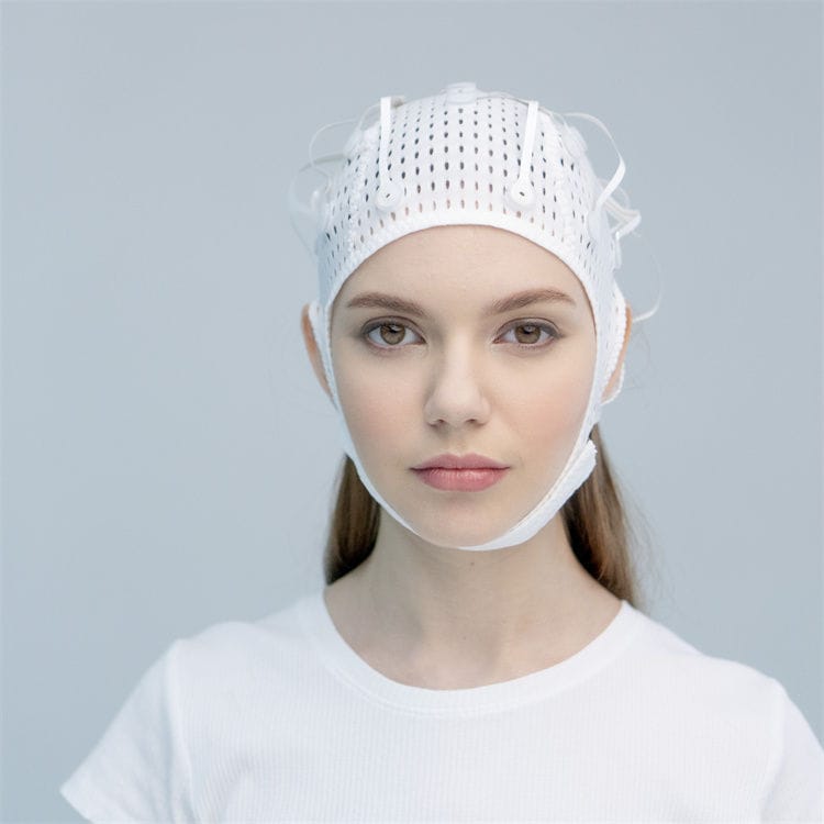12-channel EEG cap - Wuhan Greentek - 19-channel / adult / pediatric