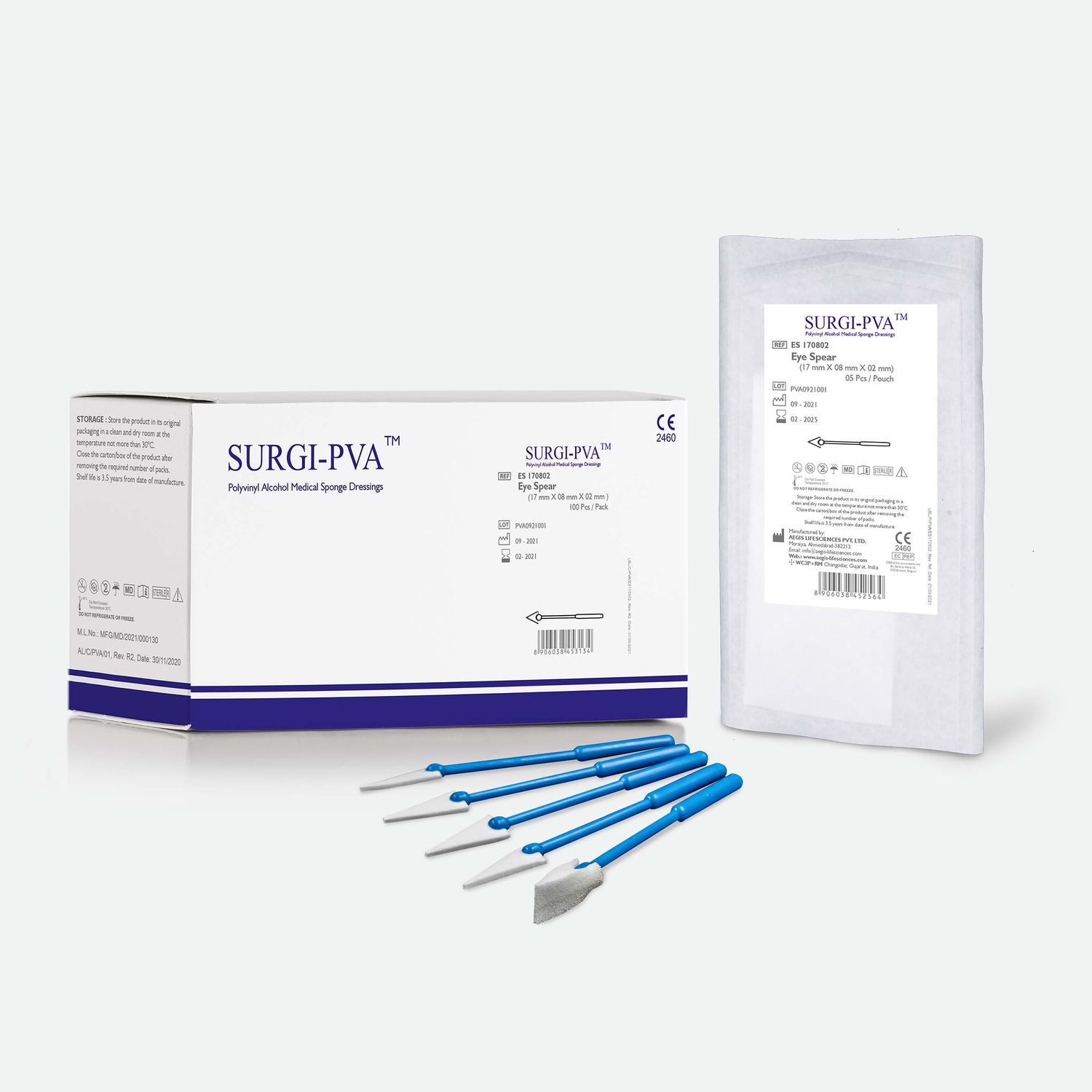 Eye spear - Surgi-PVA - Aegis Lifesciences