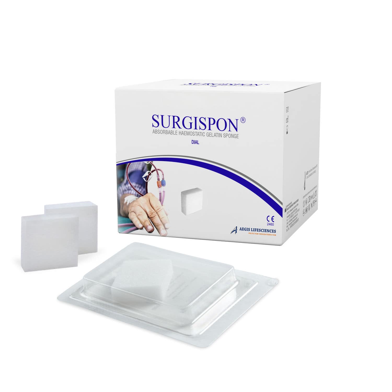Sponge hemostatic agent - SURGISPON - Aegis Lifesciences