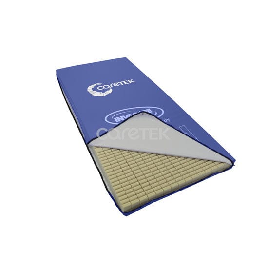 Hospital bed mattress - MA108 - Caretek Medical - foam / anti-decubitus ...