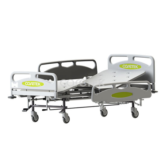 Medical bed - B400-68 - Caretek Medical - manual / fixed-height / on ...