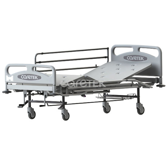 Medical bed - B400-88 - Caretek Medical - manual / fixed-height / on ...