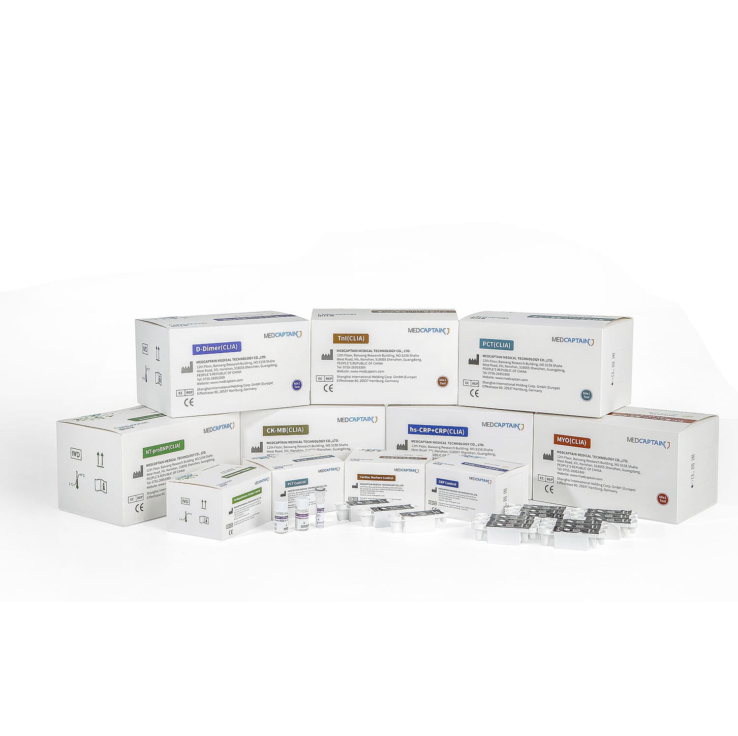 Tumour detection test kit - Medcaptain Medical Technology - CEA / CA 15 ...