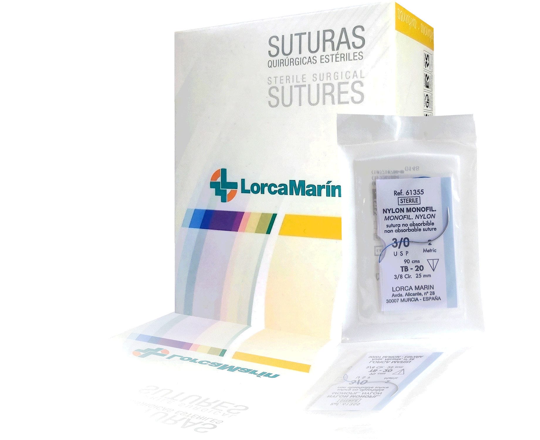 Non-absorbable suture thread - NYLON - Lorca Marín - 6-0 / 5-0 / 4-0