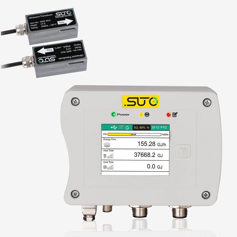 Water flow meter - S461 - SUTO iTEC GmbH - portable