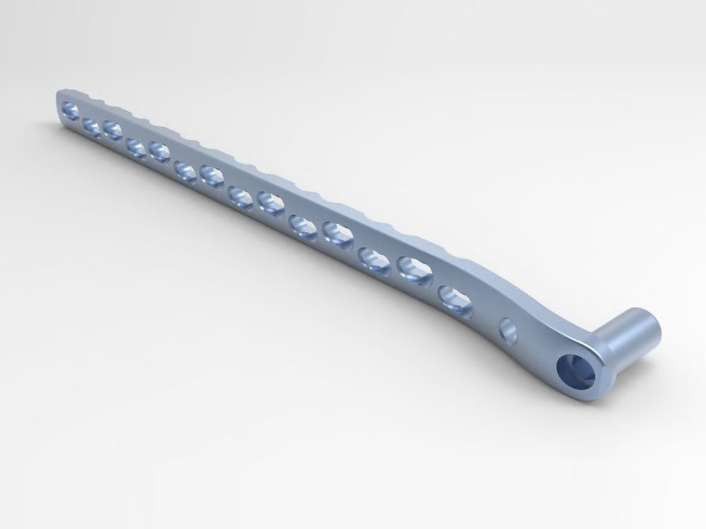 Femoral condyle compression plate - NORMMED Medical Devices - locking ...