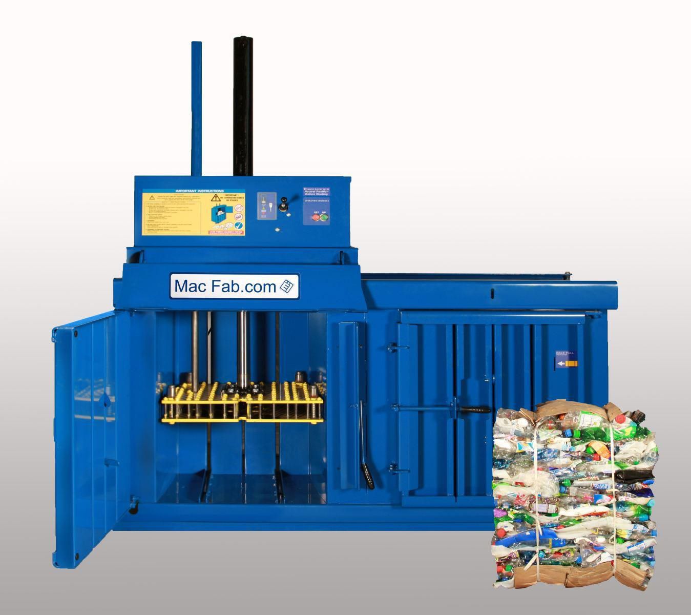Medical waste compactor - WastePac PET40 - Waste Initiatives - roller