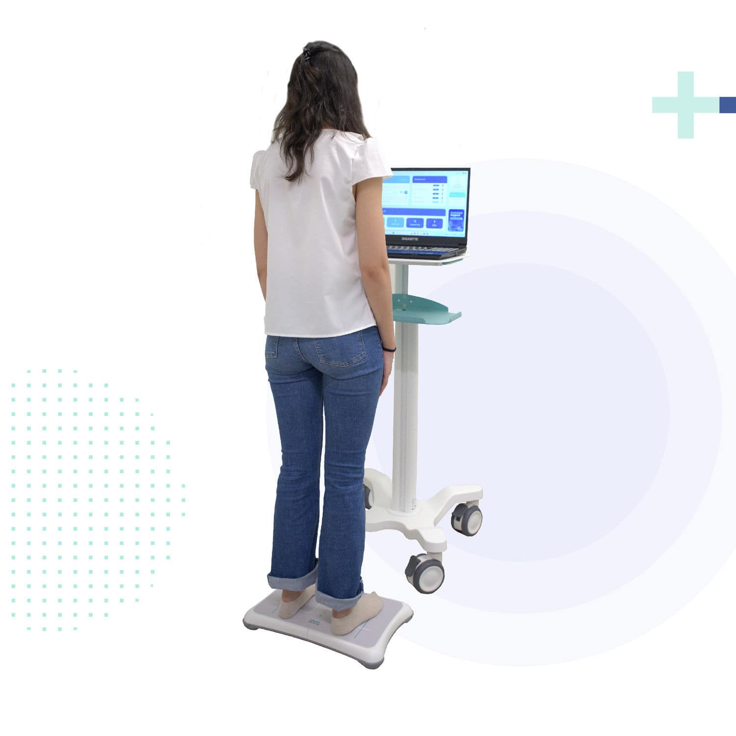 Portable stabilometry platform - VIII Basic - Sensing Future Technologies