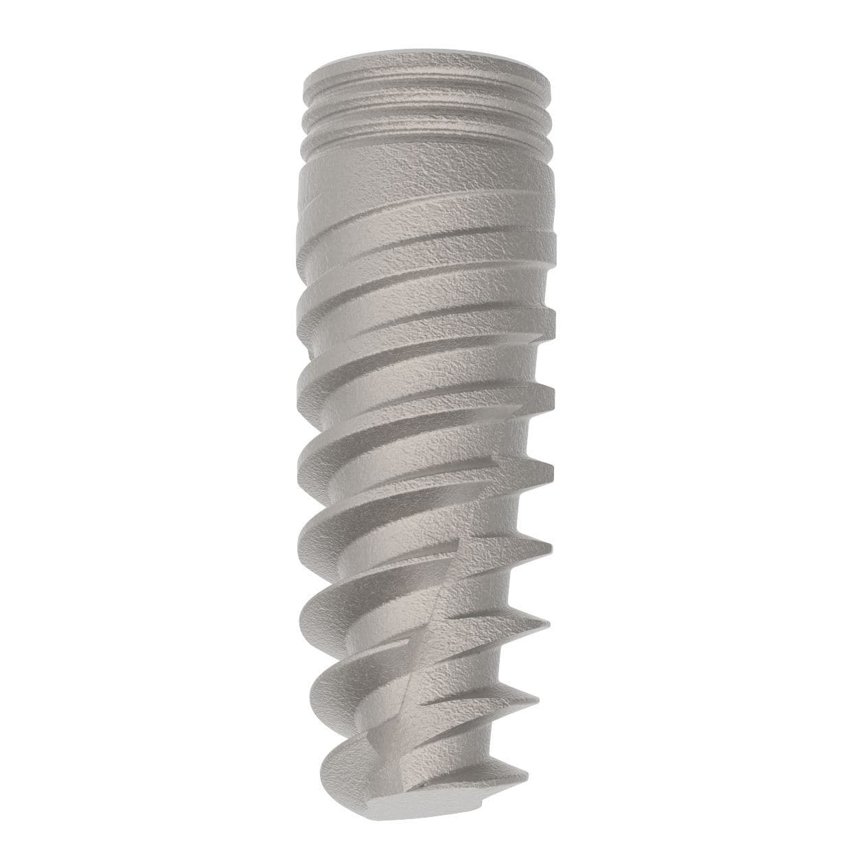 Conical dental implant / titanium / internal octagon / self-tapping ...