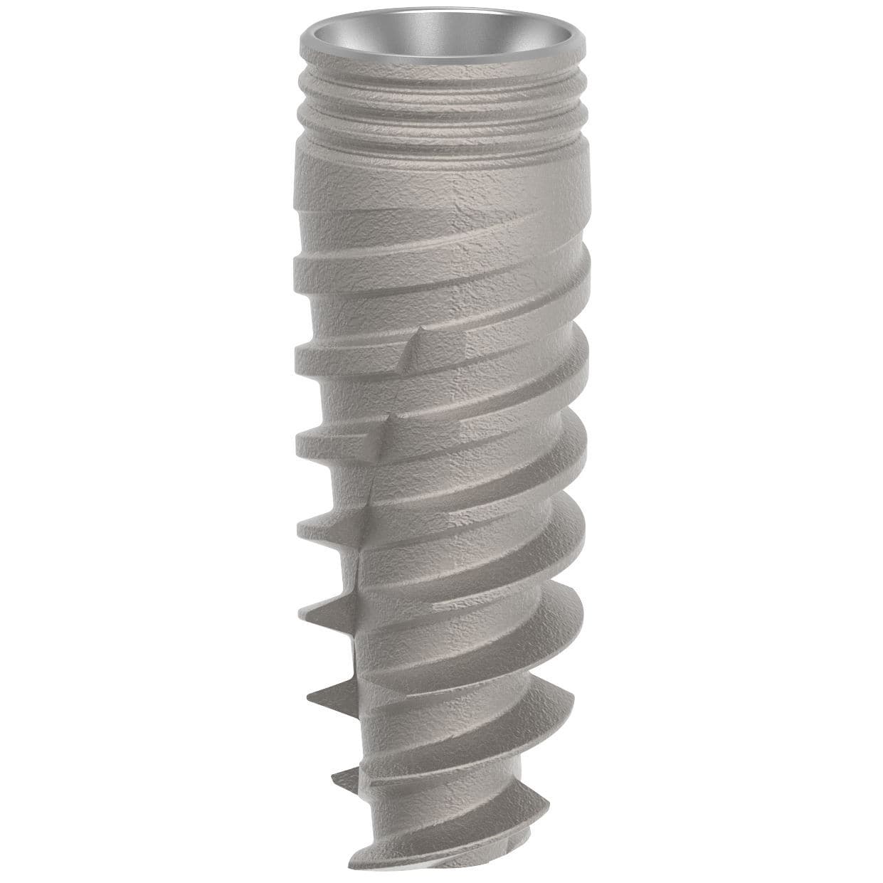 Conical dental implant / titanium / internal octagon / self-tapping ...