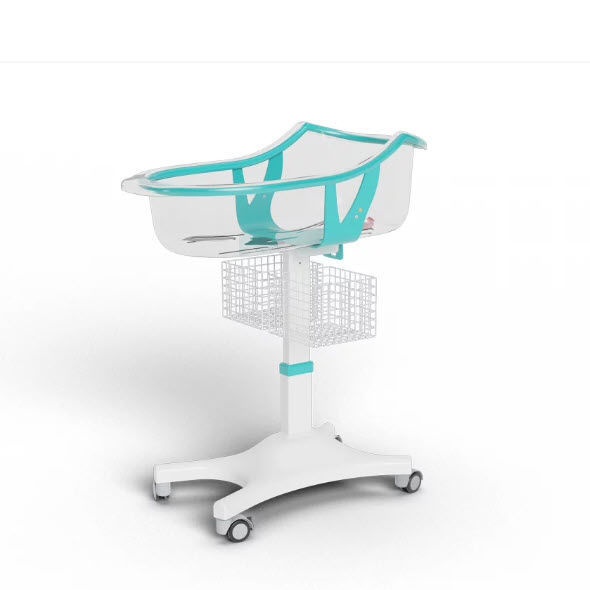 Fixed-height hospital bassinet - DP 7005 - Trinodal - Trendelenburg ...