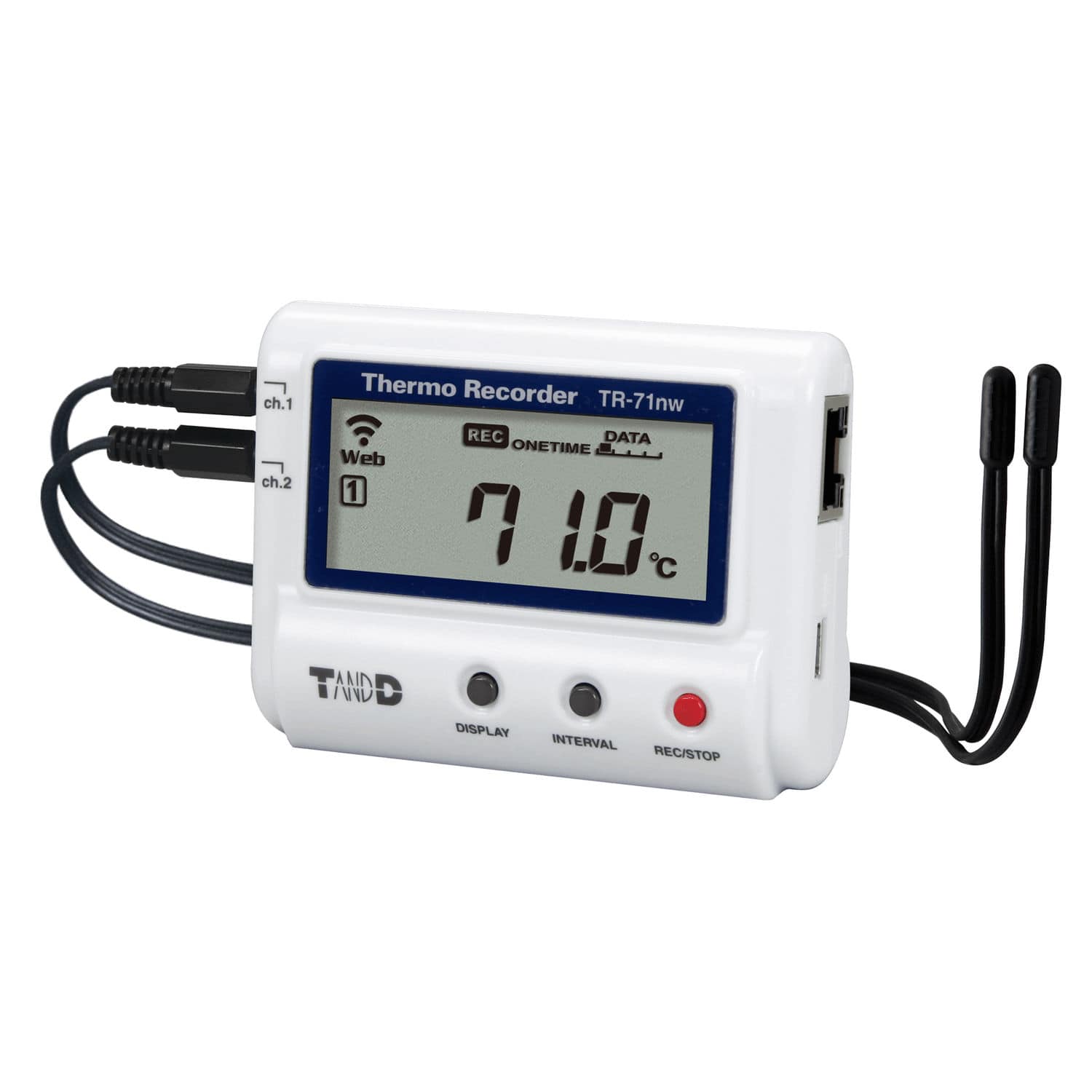Temperature data-logger - TR-71nw - T&D Corporation - humidity ...
